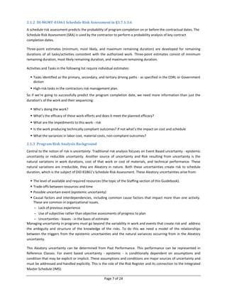 Informing Program Performance with Programmatic and Technical Risk | PDF