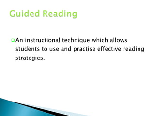 Guided Reading Early Literacy Inservice | PPT