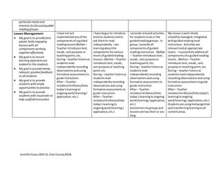 Guided reading implementation guide | PPT