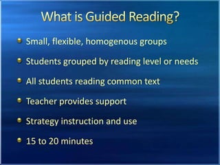 Guided Reading | PPT