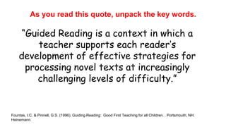 Guided reading ppt | PPTX