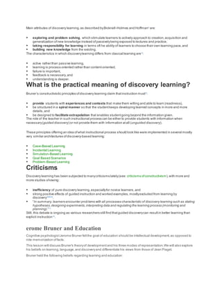 Guided theory | DOCX | Education industry | Industries