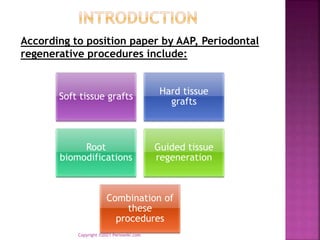 Guided tissue regeneration | PPTX
