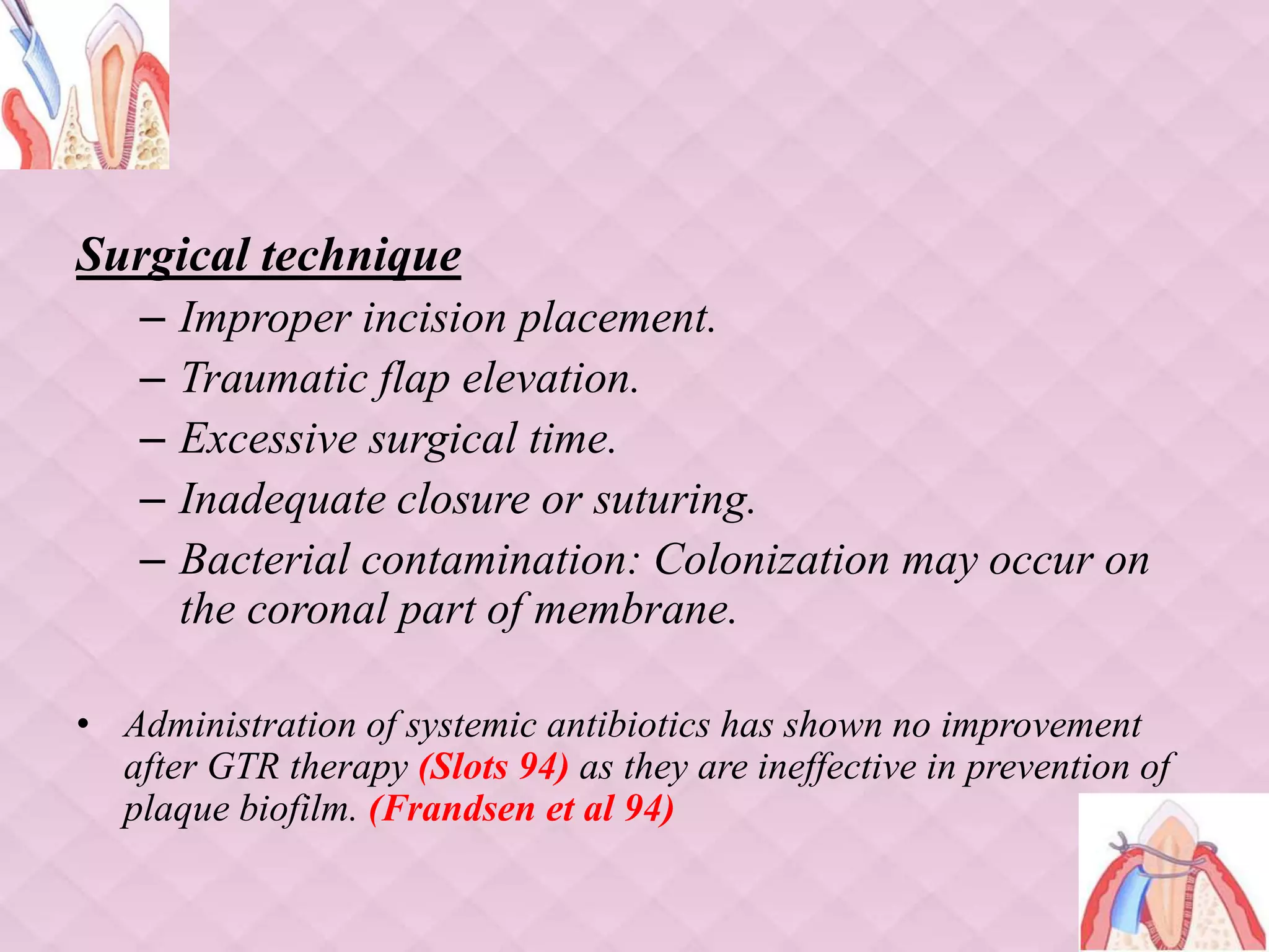 "GUIDED TISSUE REGENERATION" | PPTX