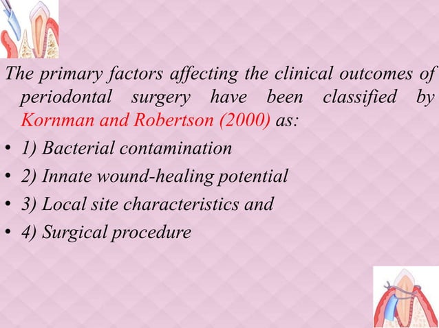 "GUIDED TISSUE REGENERATION" | PPTX | Dental Health | Diseases and Conditions