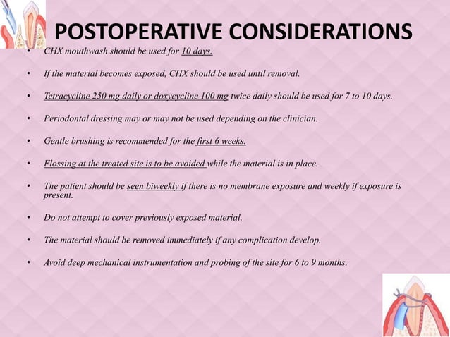 "GUIDED TISSUE REGENERATION" | PPTX | Dental Health | Diseases and Conditions