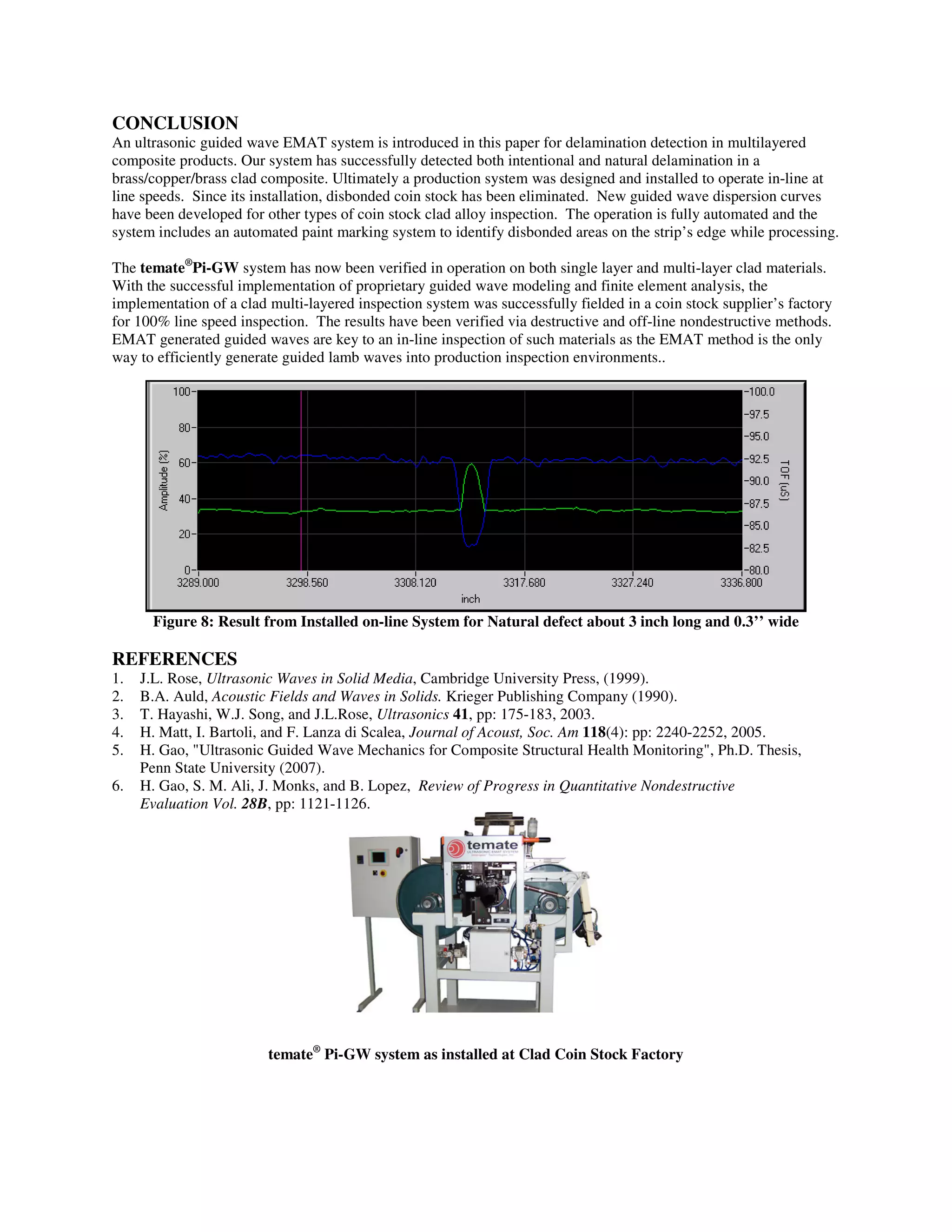 Guided Wave EMAT Technique for Composite Plate Inspection | PDF