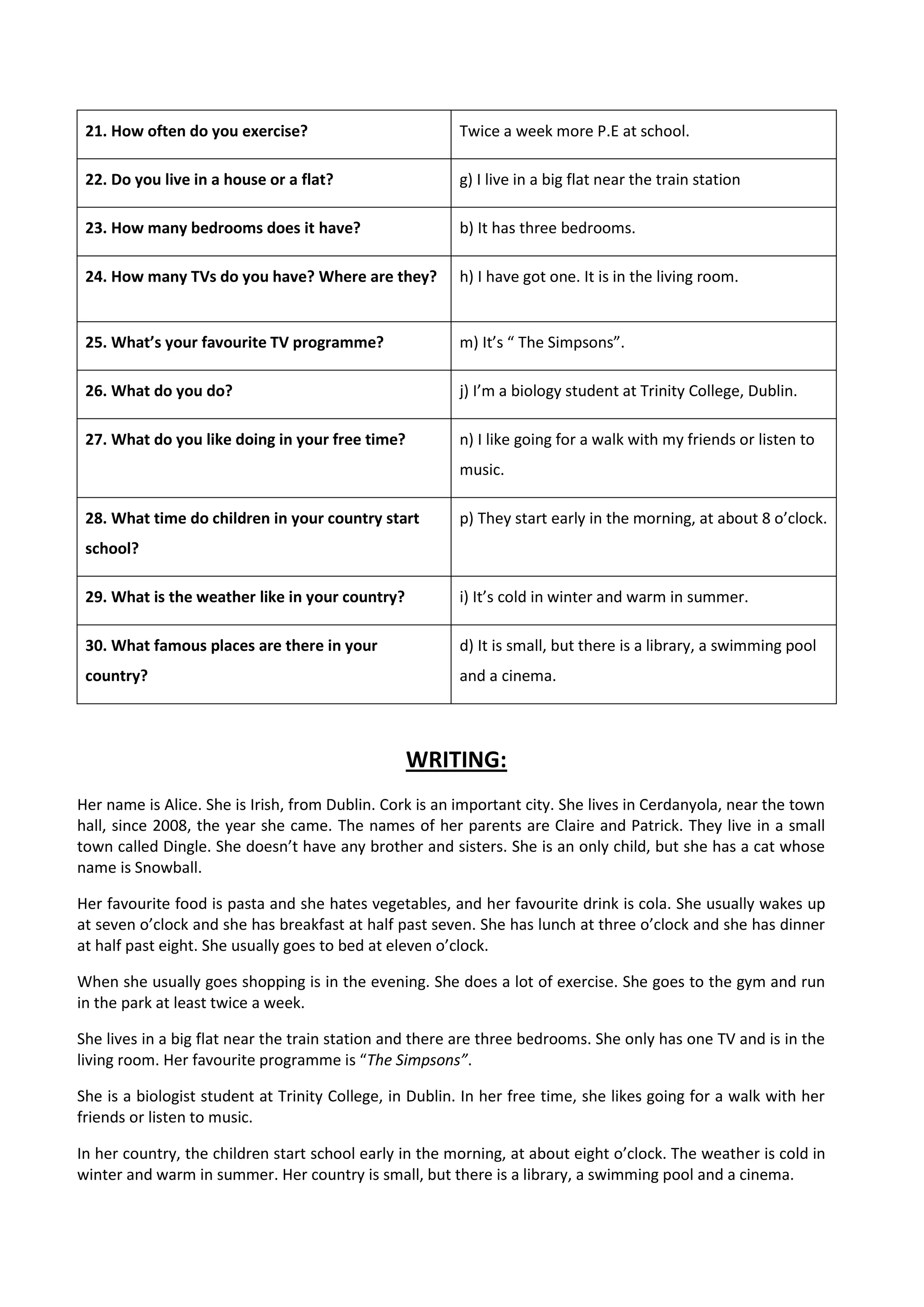 Guided writing | DOCX