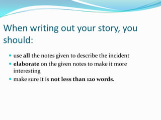 Guided writing form 3 | PPTX