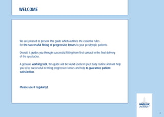 Varilux Fitting Guide | PDF