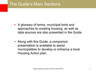 A Guide for Canadian Municipalities for the Development of a Housing ...