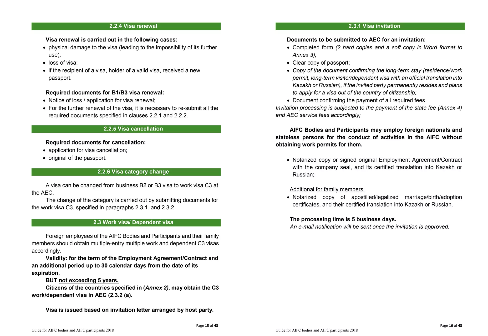 AIFC Expat Centre Guide | PDF