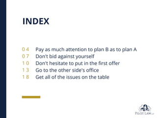 Five negotiation tips for mining companies | PDF