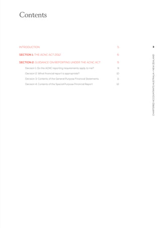 A guide for charities reporting under the ACNC Act 2012 | PDF