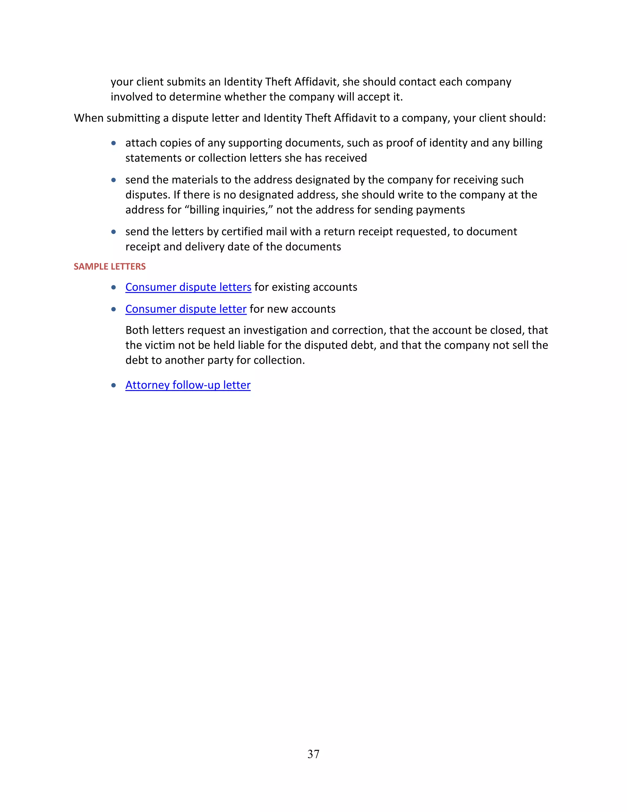 Guide for Assisting Identity Theft Victims | PDF