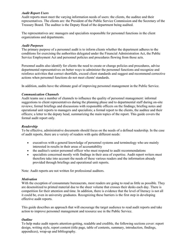 Guide for audit, report writing etc.doc