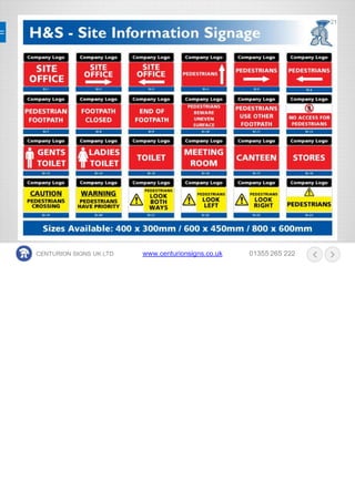 Guide for construction site signage centurion signs | PDF