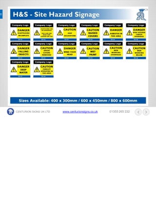 Guide for construction site signage centurion signs | PDF
