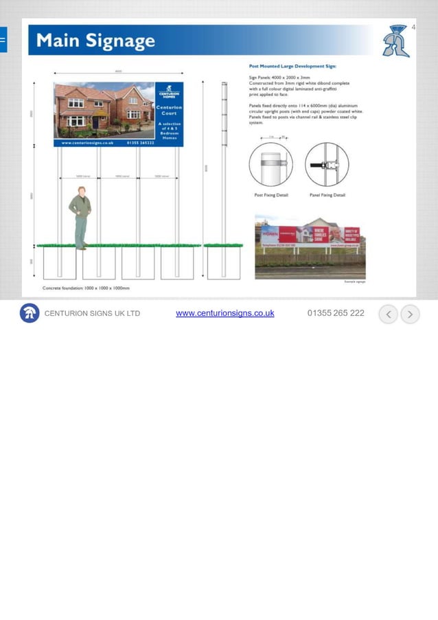 Guide for construction site signage centurion signs | PDF