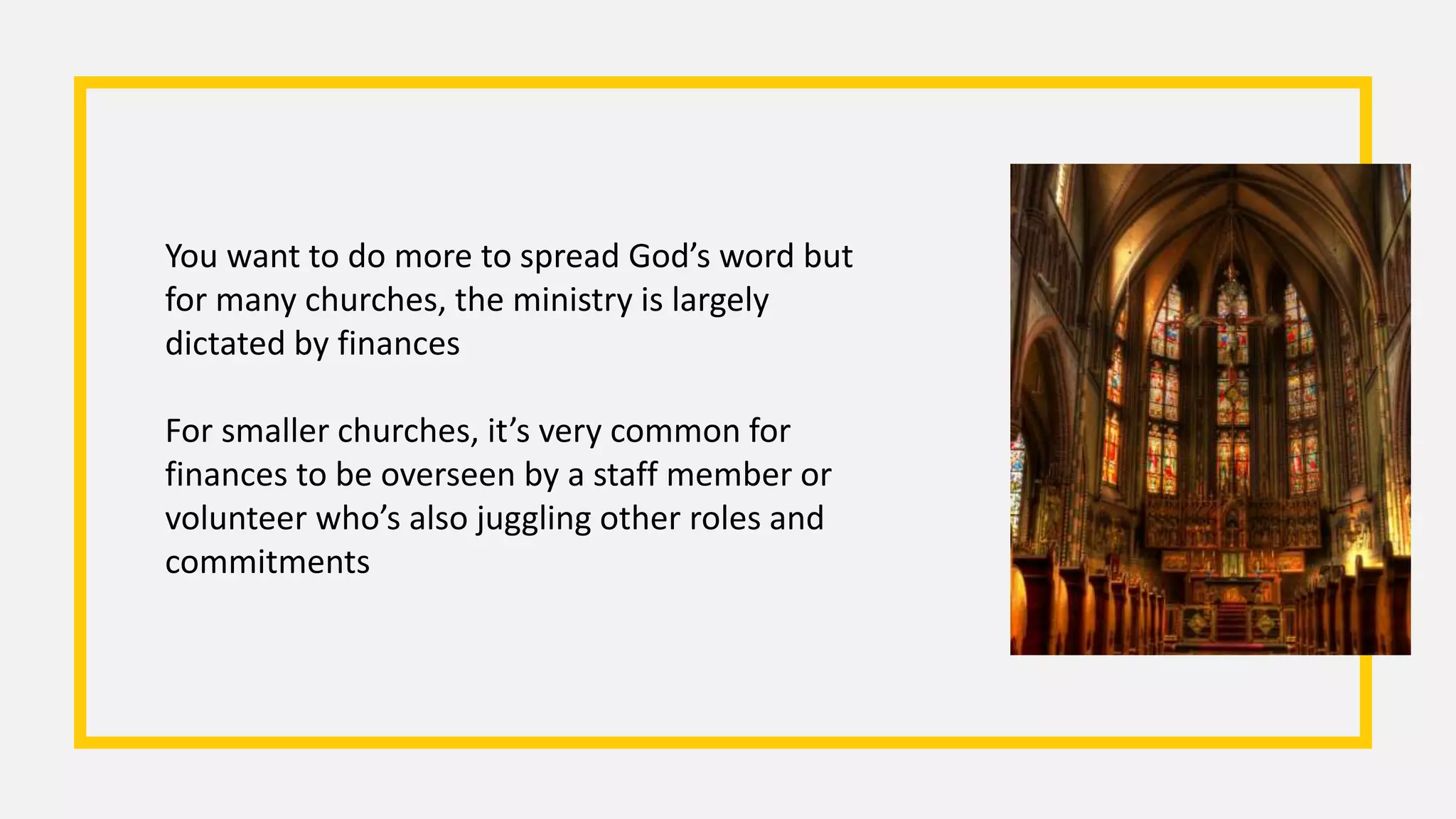 Guide for creating a church budget | PPTX