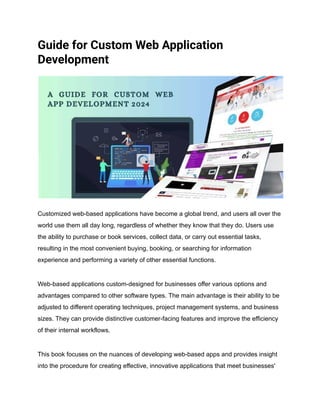 Guide for Custom Web Application Development.pdf