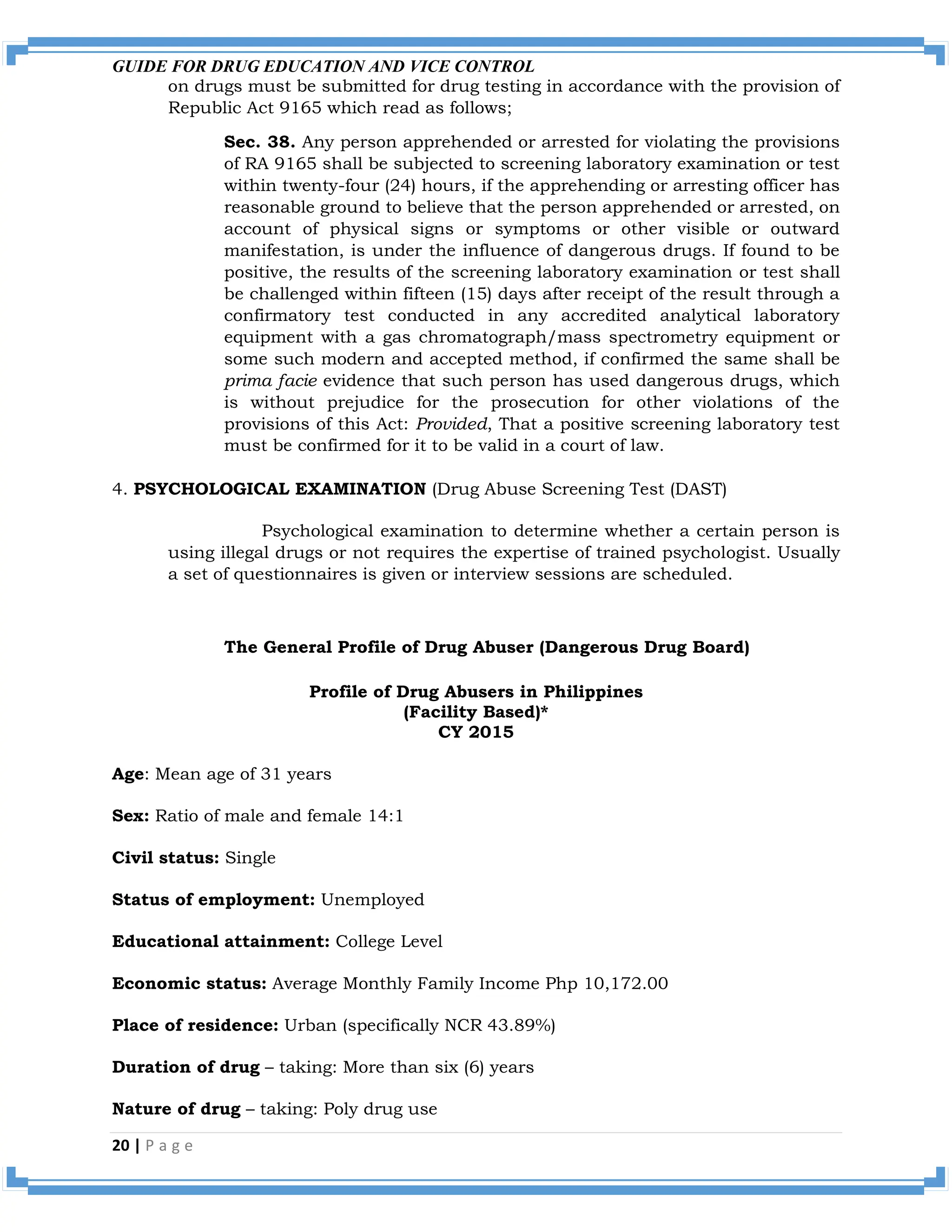 Guide for Drug Education and Vice Control.docx