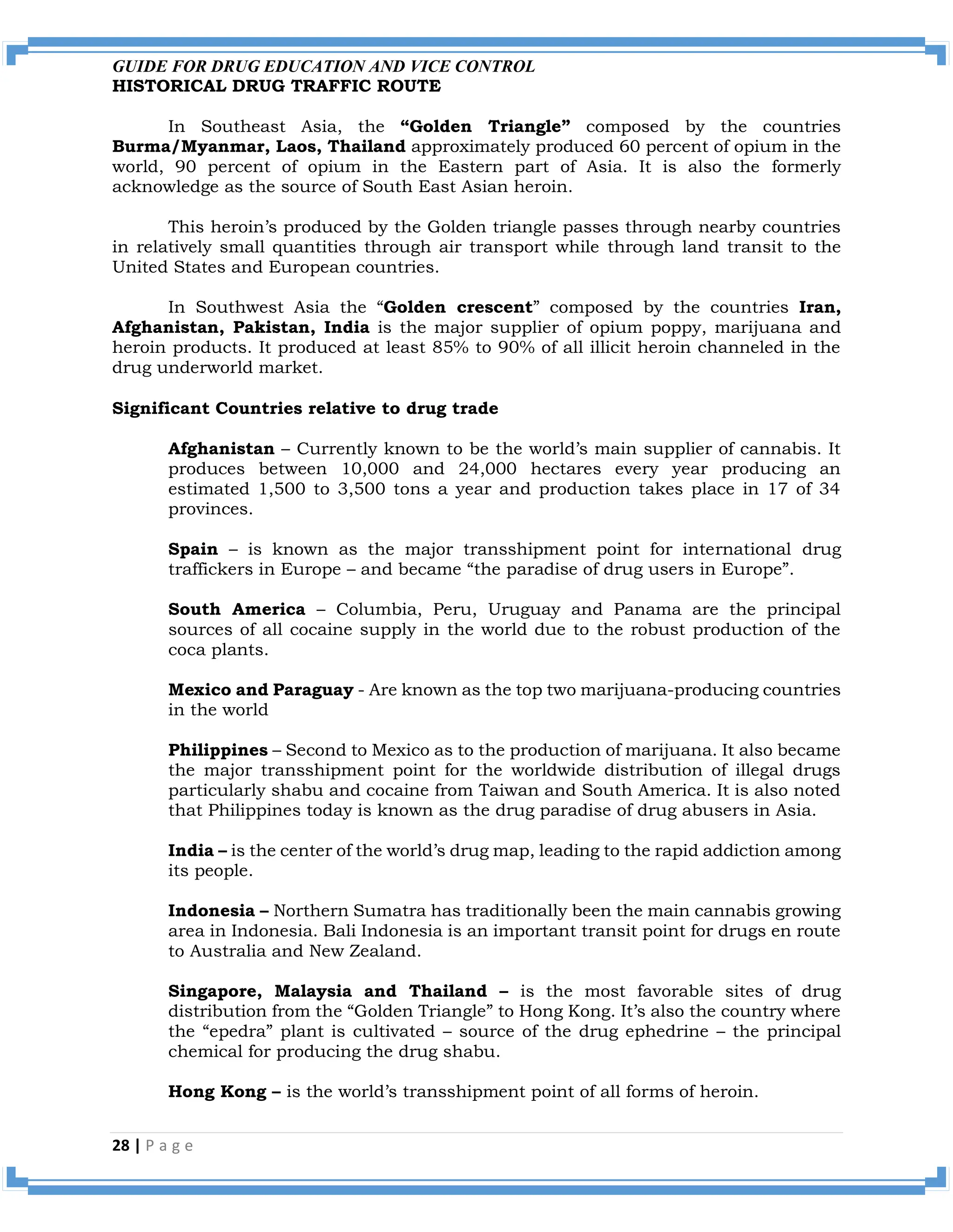 Guide for Drug Education and Vice Control.docx