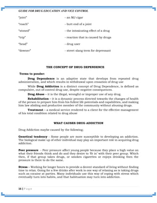 Guide for Drug Education and Vice Control.docx