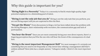 Guide for Hiring Manager | PPTX