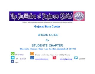 Guide for IEI Students' Chapter | PDF