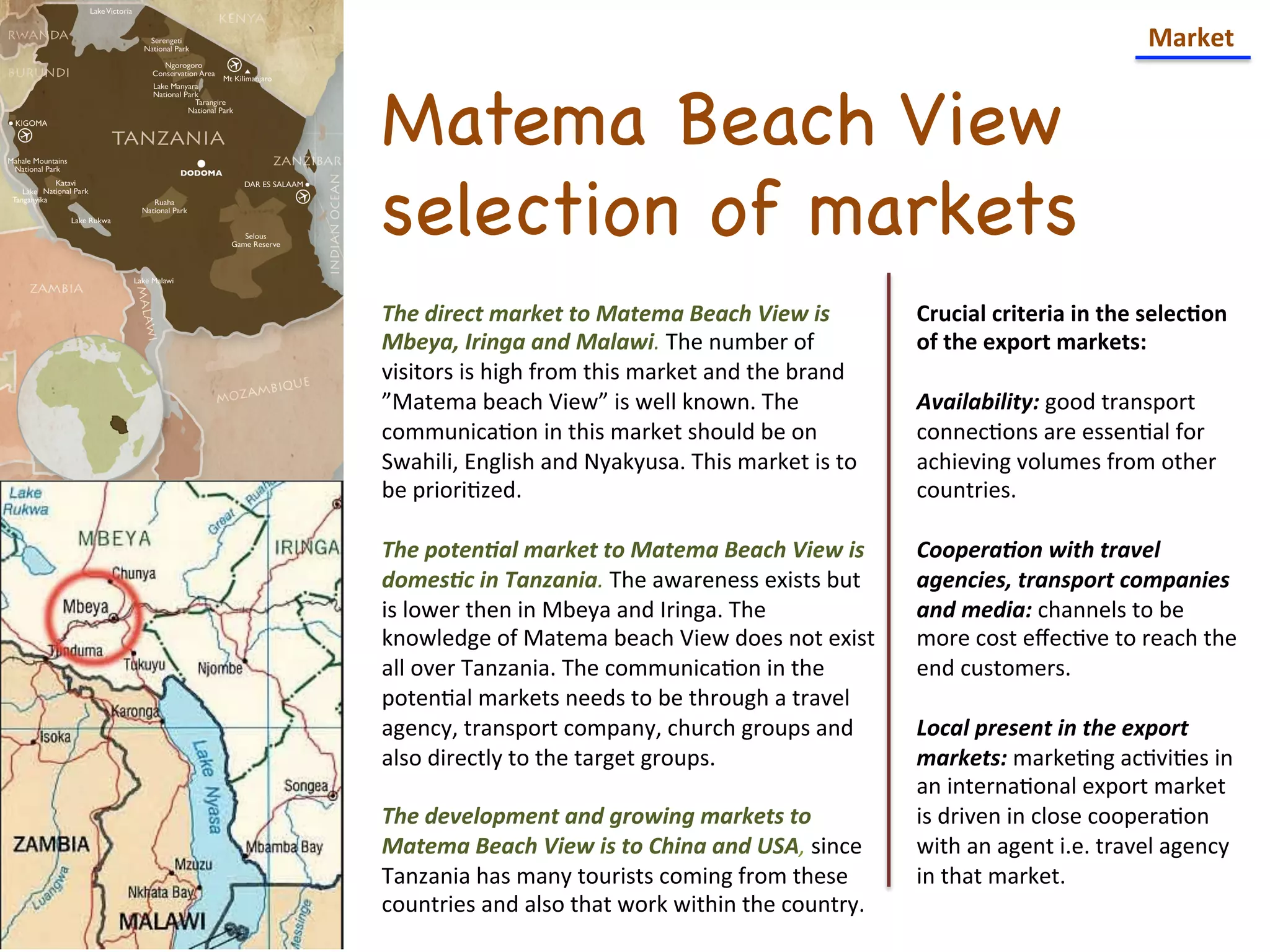 Guide for marketing Matema Beach View | PDF