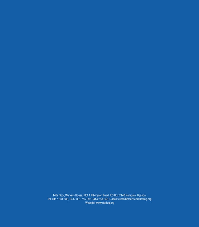 Guide For Members: All About NSSF | PDF | Government Support and ...