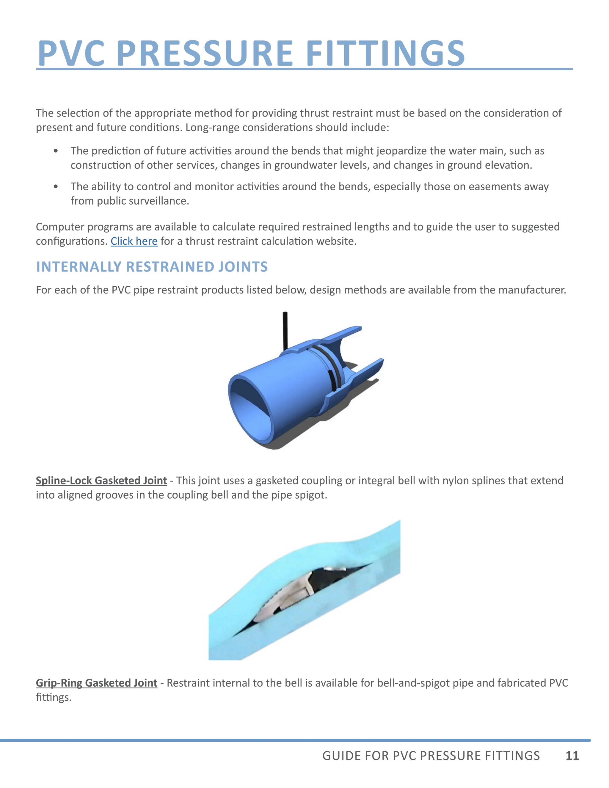 Guide for PVC Pressure Fittings - Uni Bell | PDF
