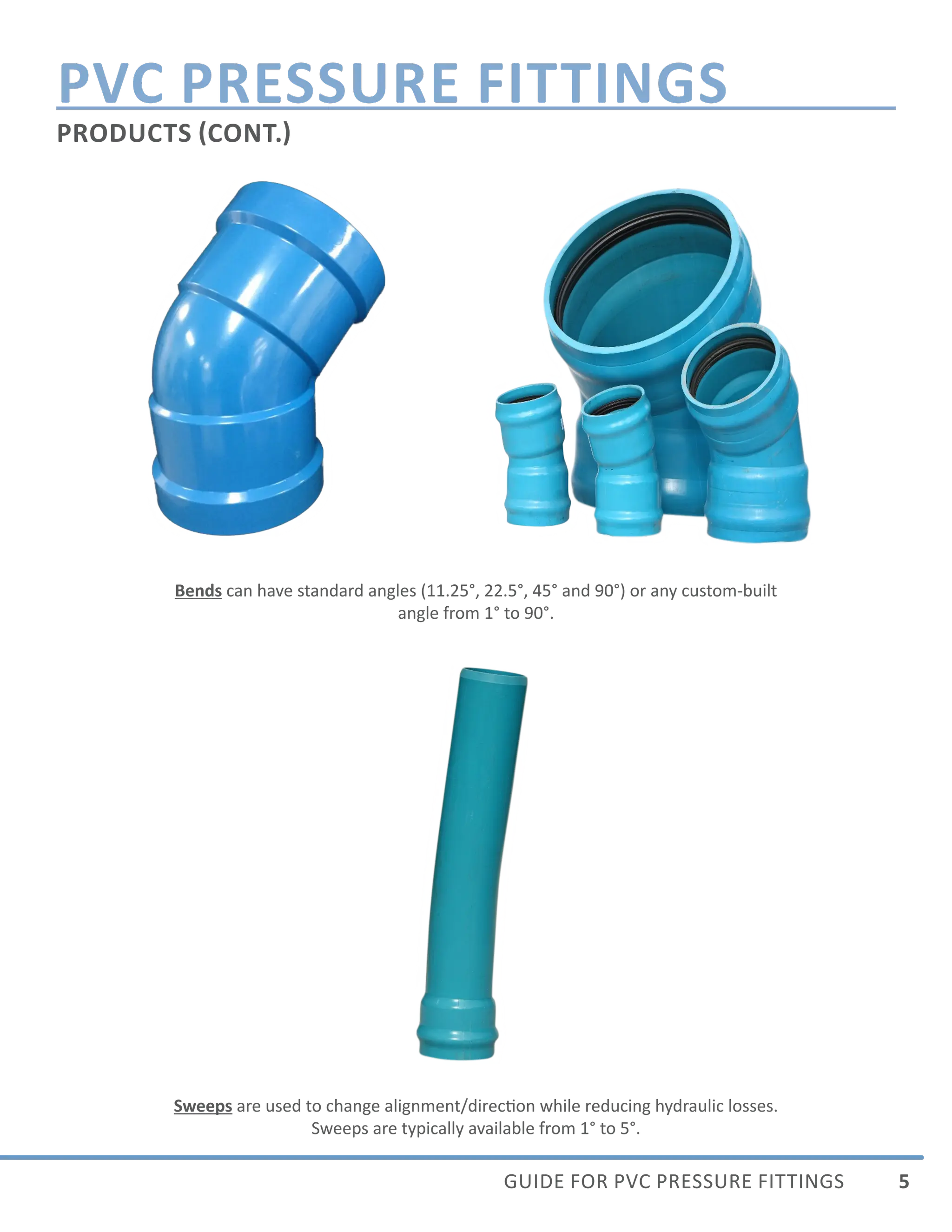 Guide for PVC Pressure Fittings - Uni Bell | PDF