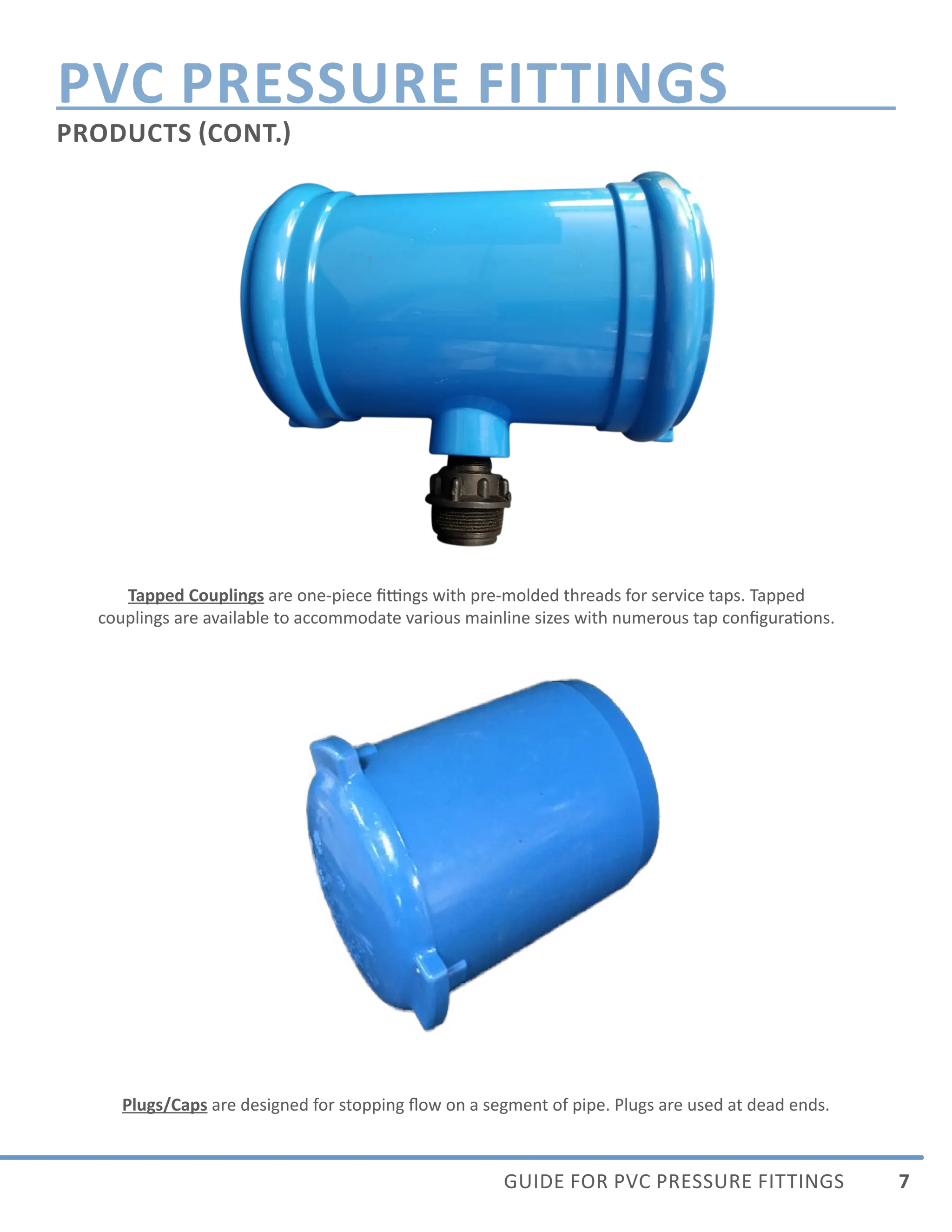 Guide for PVC Pressure Fittings - Uni Bell | PDF