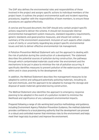 JBA Consulting Guide to Environmental Assessment for Renewable Projects ...