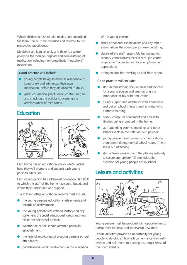Guide For Staff On Childrens Homes Regulations And Standards | PDF ...