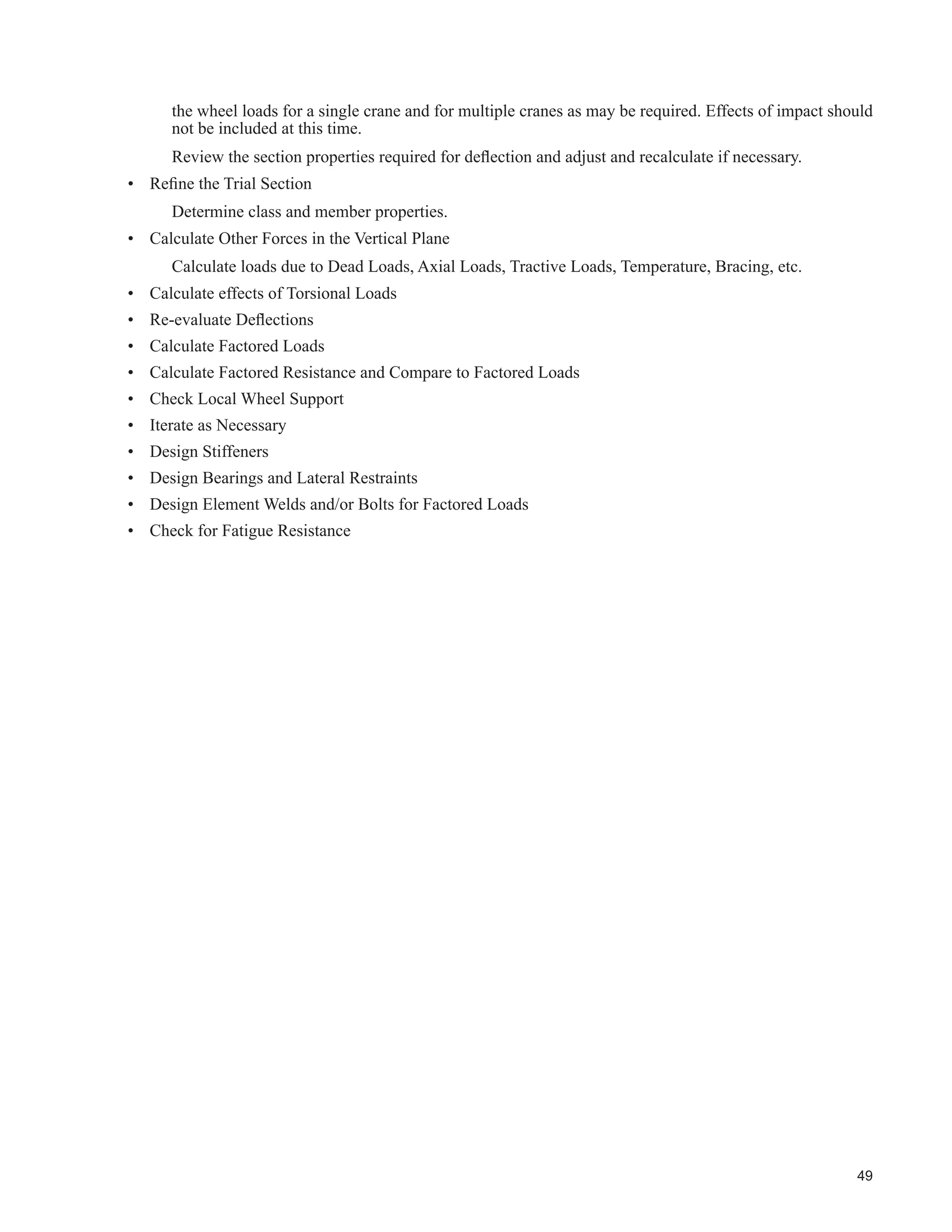 Guide for the design of crane supporting steel structures | PDF