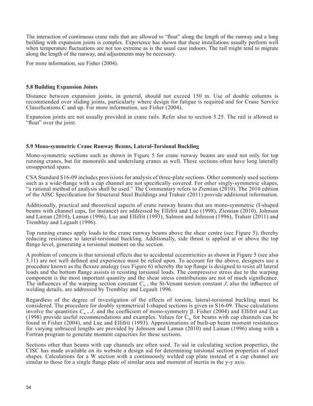 Guide for the design of crane supporting steel structures | PDF | Civil ...