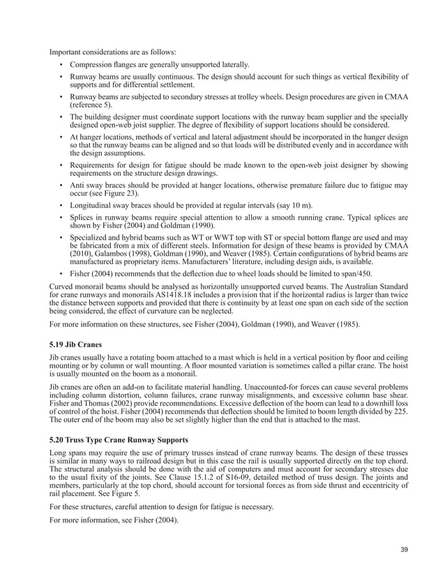 Guide for the design of crane supporting steel structures | PDF | Civil ...
