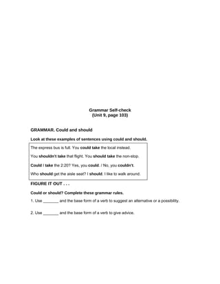 Guide for the final english exam level 2 | DOC
