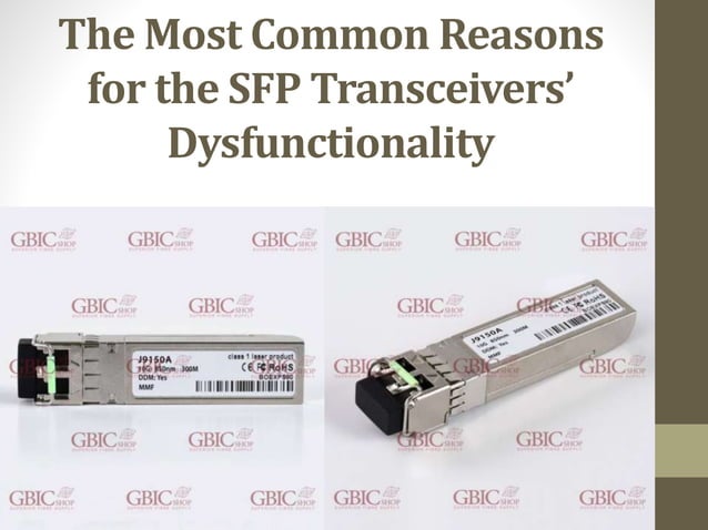 Guide for transceiver troubleshooting | PPT
