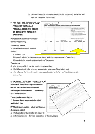 Guidehaccpplan | PDF