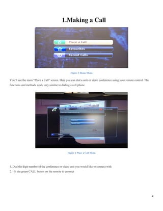 Polycom HDX 7000 Video Conference Instructions | PDF