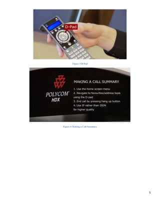 Polycom HDX 7000 Video Conference Instructions | PDF