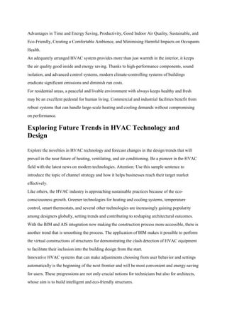 Guide HVAC Systems: Basics, How They Work, and HVAC Types | PDF