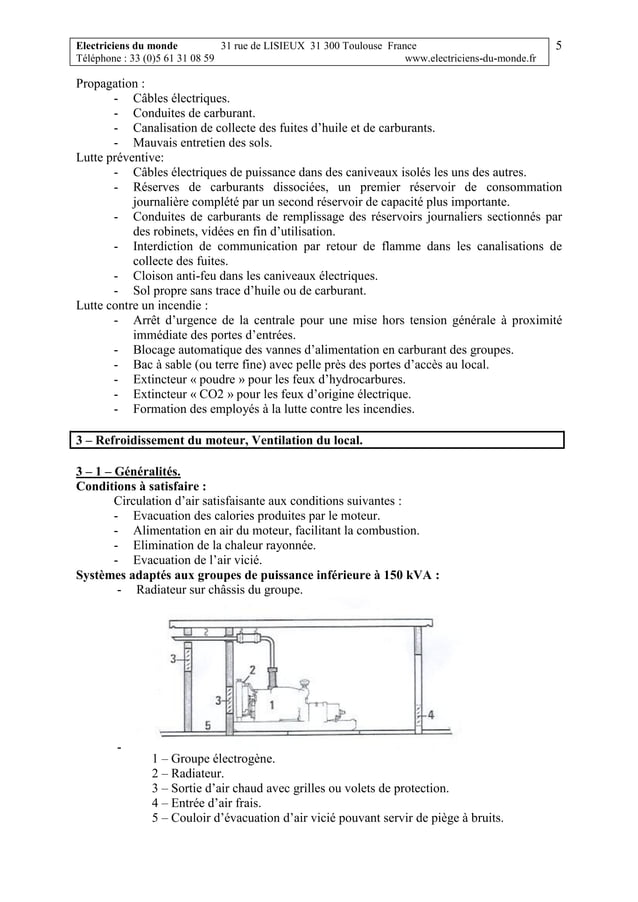 Guide install groupe electr | PDF