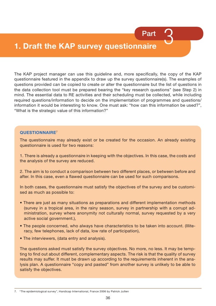 HI 75a - Knowledge, Attitudes and Practices for Risk Education: