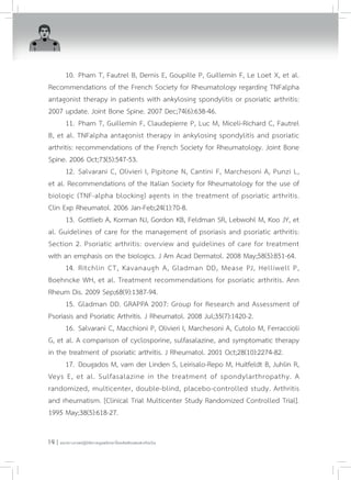 Guideline for-management-of-psoriatic-arthritis | PDF