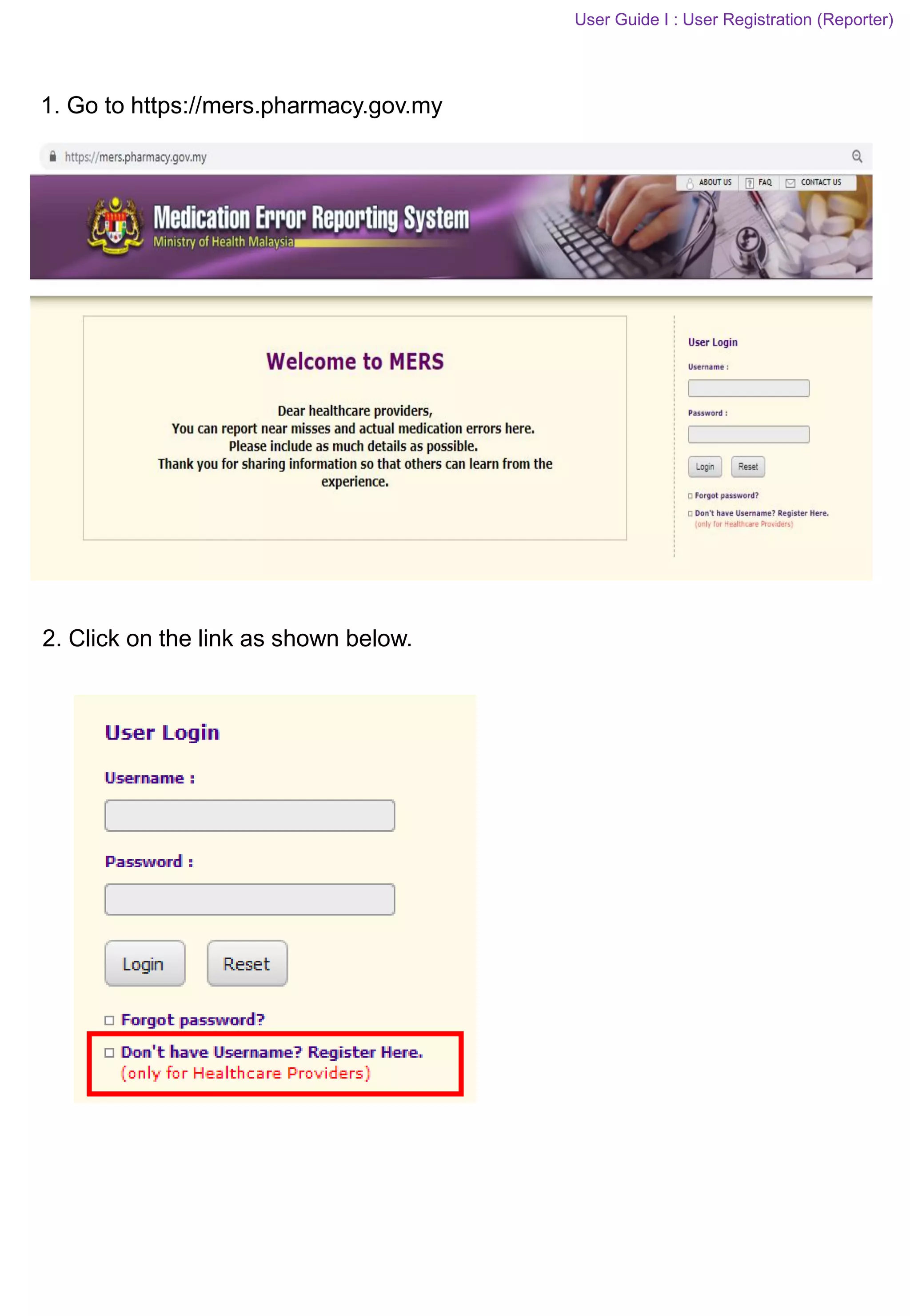 guideline medication error reporting system | PDF